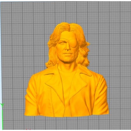 Kurt Russell Snake Plissken Escape from New York - STL 3D print files