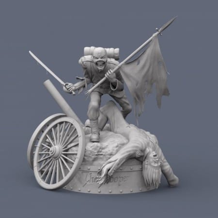Iron Maiden Eddie The Trooper - STL 3D print files