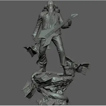 Eddie Munson Stranger Things - STL 3D print files