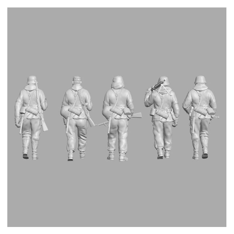 German soldier WW2 1/32 - STL 3D print files